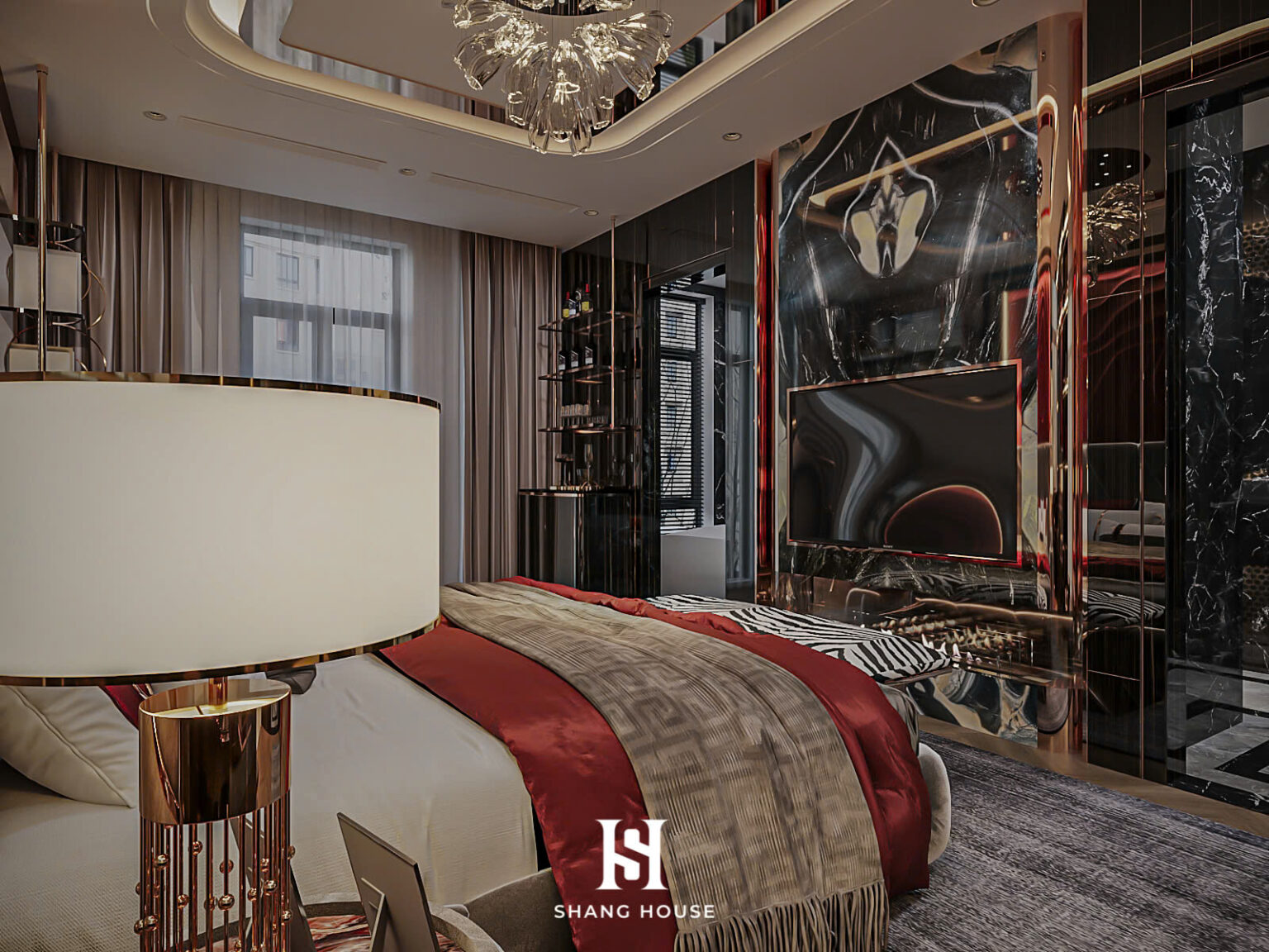 THIẾT KẾ NỘI THẤT VINHOMES OCEAN PARK 2 - Shang House